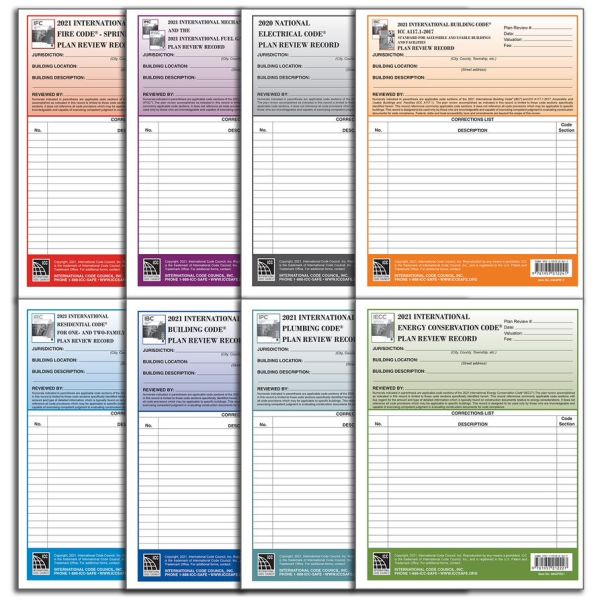 2021 Plan Review Records Combo Pack