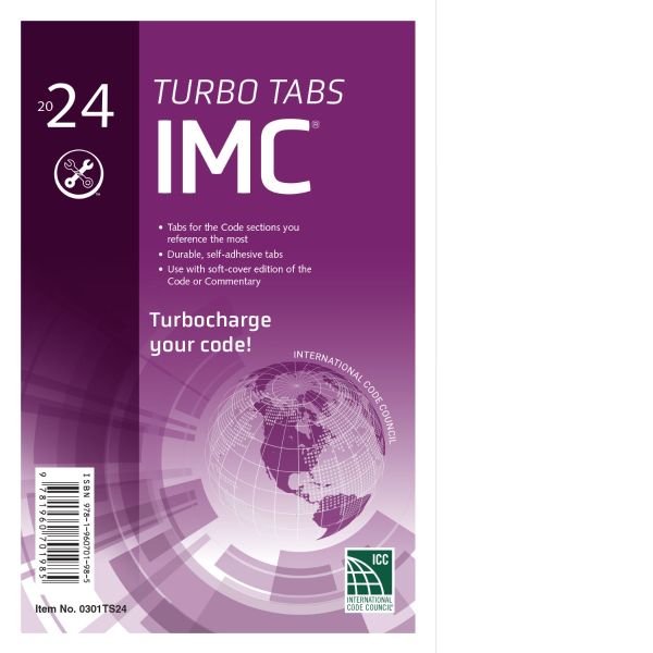 2024 International Mechanical Code Turbo Tabs