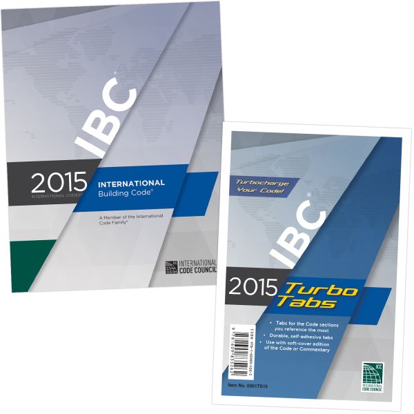 2015 International Building Code & Tab Combo