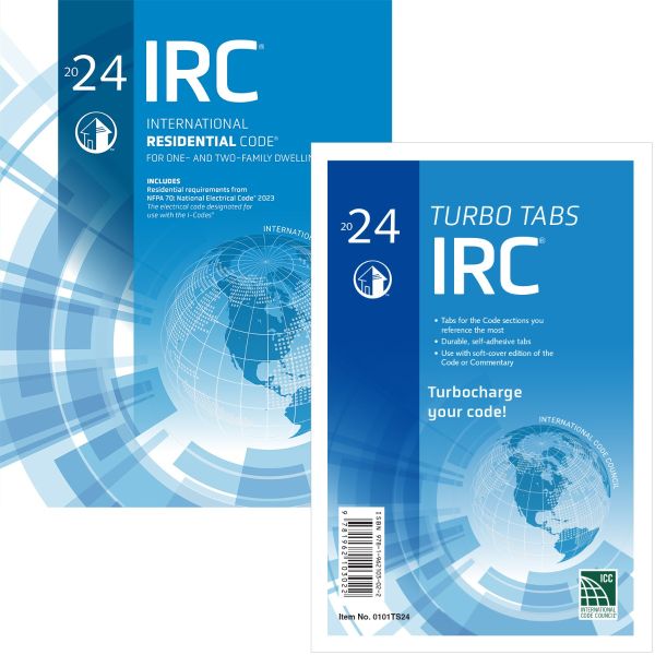 2024 International Residential Code & Tab Combo