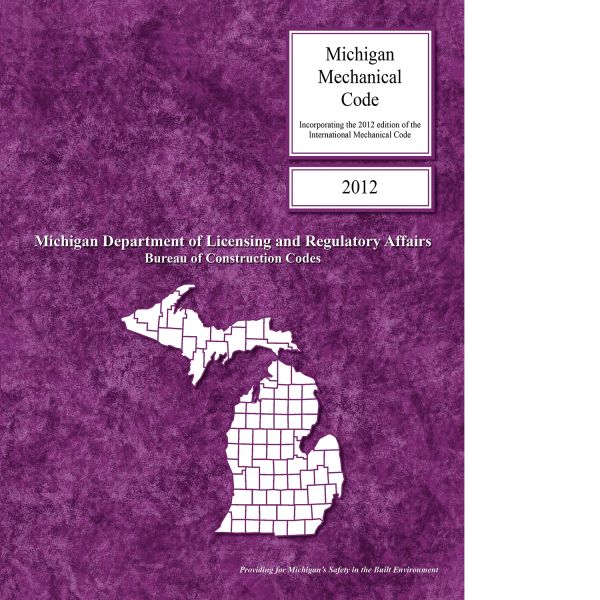 2012 Michigan Mechanical Code