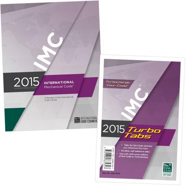 2015 International Mechanical Code & Tab Combo