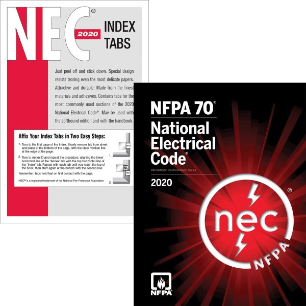 NFPA 70 National Electrical Code (NEC), 2020 & Tab Combo