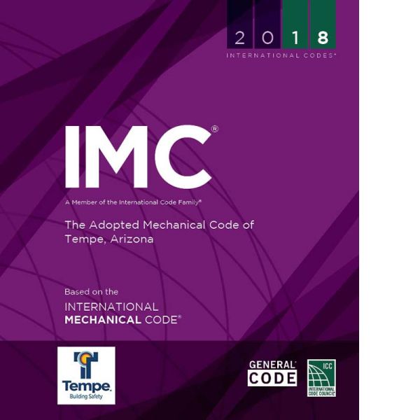 2018 The Adopted Mechanical Code of the City of Tempe