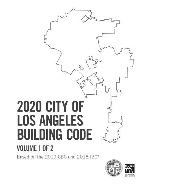 2020 City of Los Angeles Building Code (2 Volumes) - Amendments only