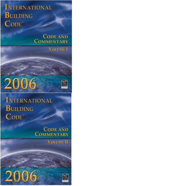 2006 IBC® Code and Commentary Volumes 1 & 2 (PDF Download)