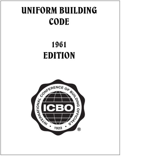 1961 Uniform Building Code (Download)
