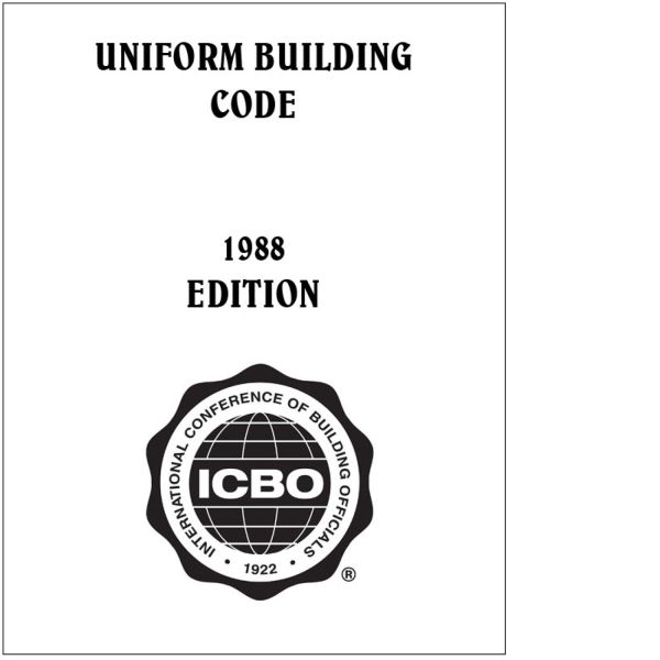 1988 Uniform Building Code (Download)