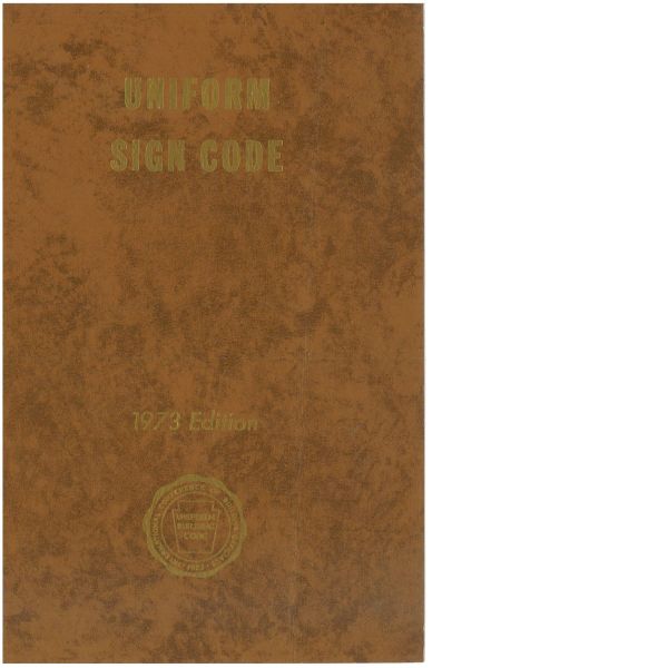 1973 Uniform Sign Code (Download)