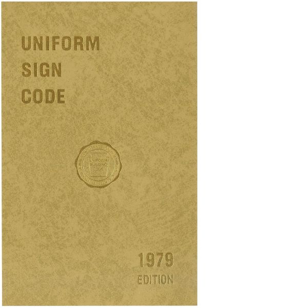 1979 Uniform Sign Code (Download)