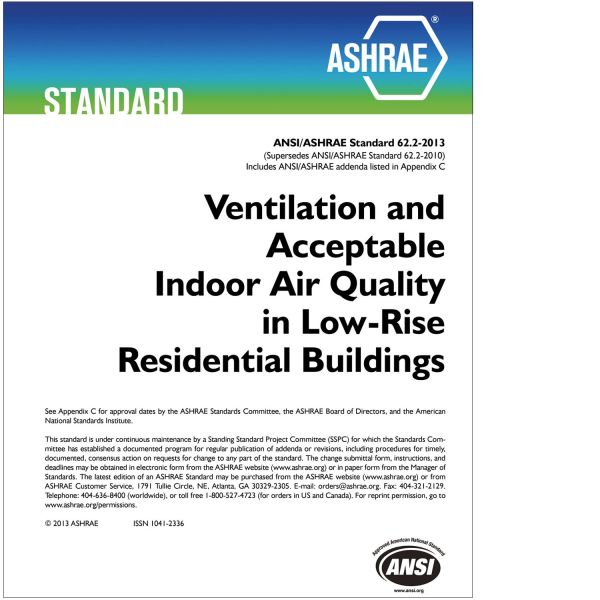 ANSI/ASHRAE 62.2-2013 Ventilation and Acceptable Indoor Air Quality in ...