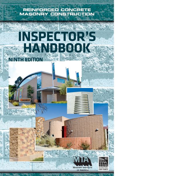 Reinforced Concrete Masonry Construction Inspector's Handbook, Ninth ...