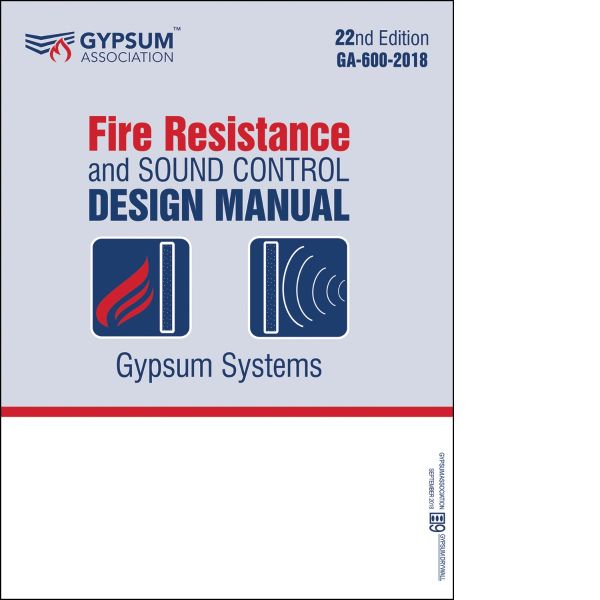 GA-600-2018 PLUS - Fire Resistance and Sound Control Design Manual